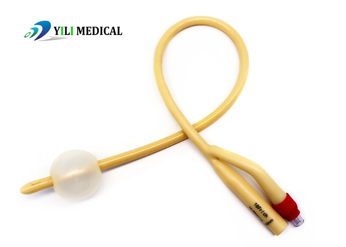 2 Way Foley Catheter Silicone Coated Disposable Urinary Cathete Adult ...
