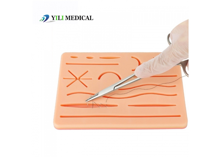 3-Layer suture pad with wound silimated skin suture pad-iulin pen ...
